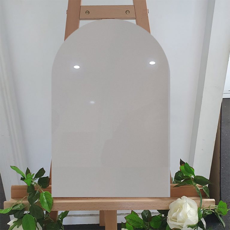 Acrylic Blank - Arch - Hot Cut