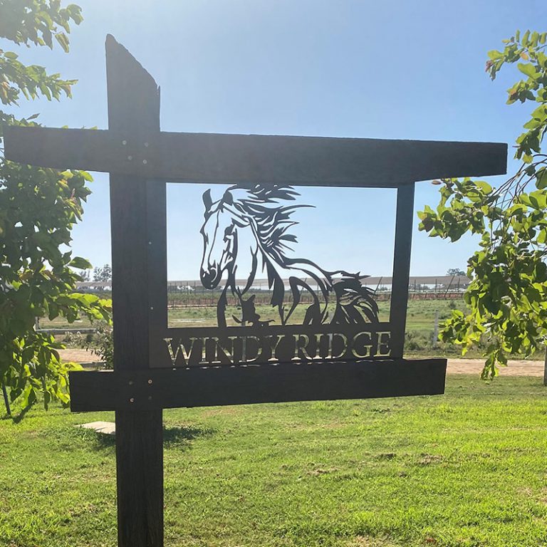 Property Sign #28 - Windy Ridge - Hot Cut